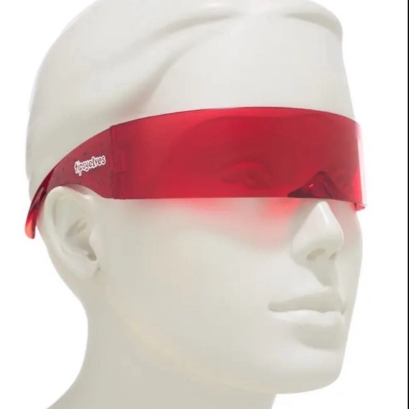 Tipsy Elves | Accessories | Xray Vision Red Cyclops Shield Sunglasses ...